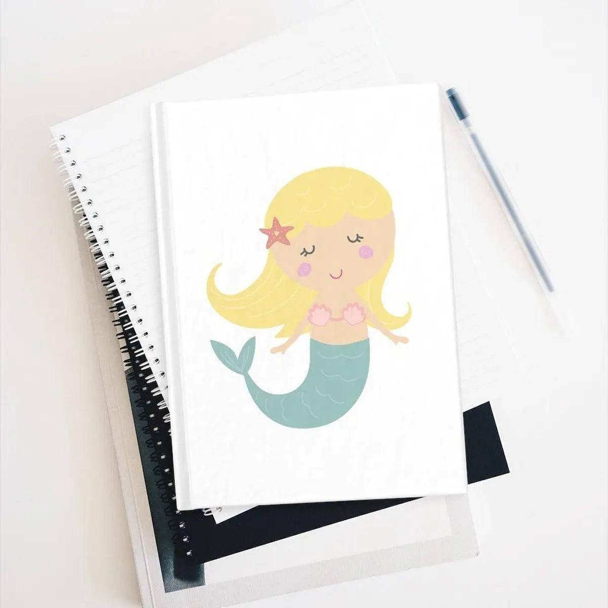 Girls Notebook Journal Mermaid, Girls Stationary, Girls School Supplies ...